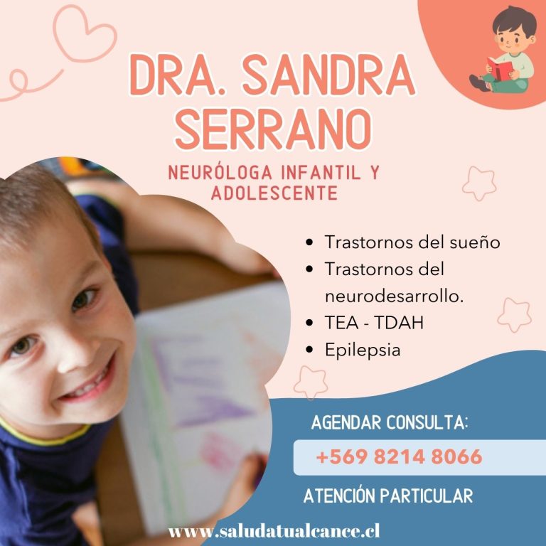 DRA. SANDRA SERRANO VARELA - NEURÓLOGA INFANTIL